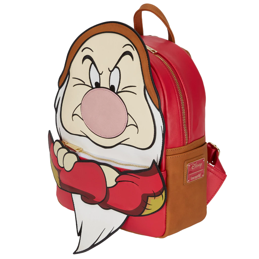 Loungefly Disney Snow White Grumpy Cosplay Mini Backpack Loungefly Exc – BigToes Collectibles