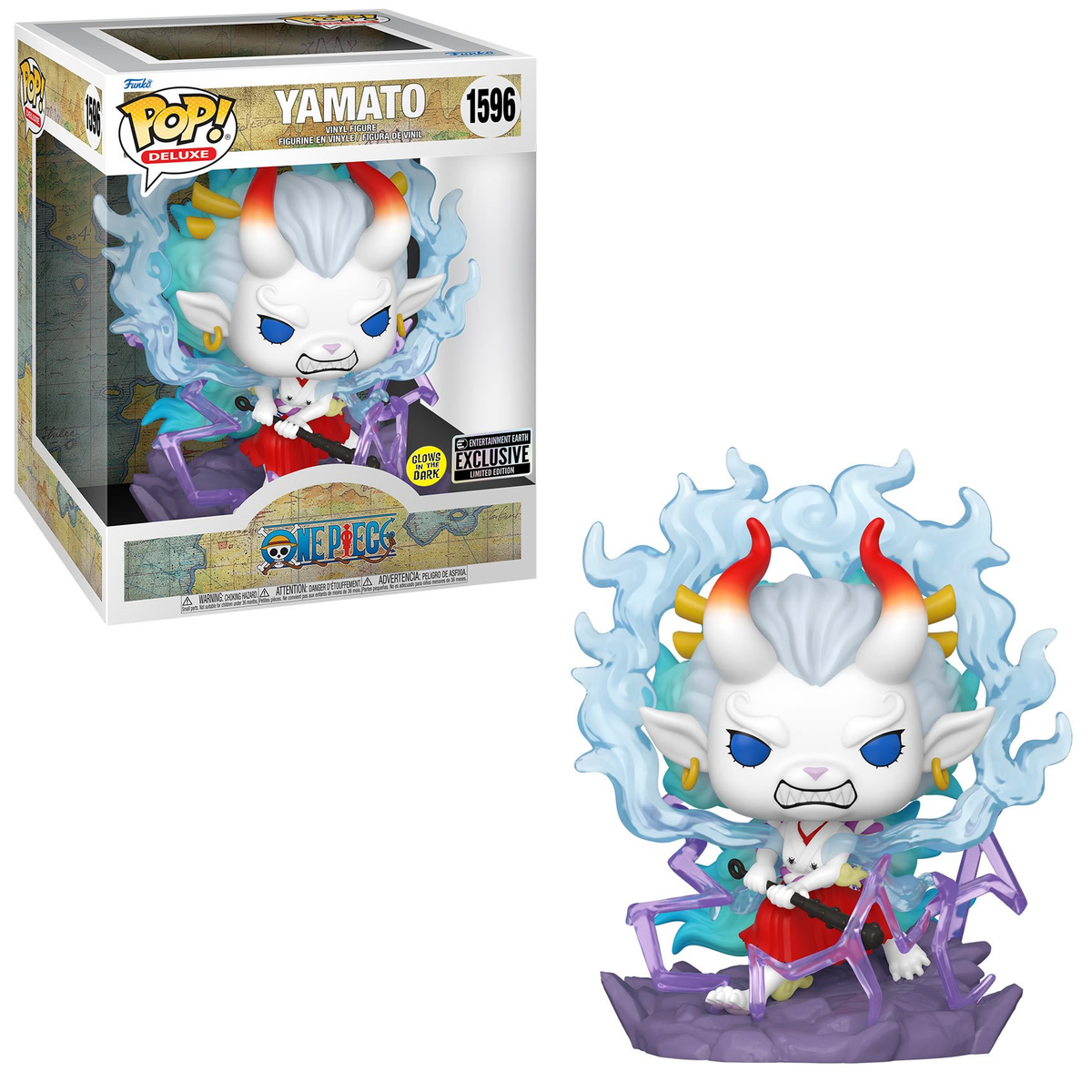 Funko POP! Animation One Piece Yamato GITD Deluxe EE Exclusive ...