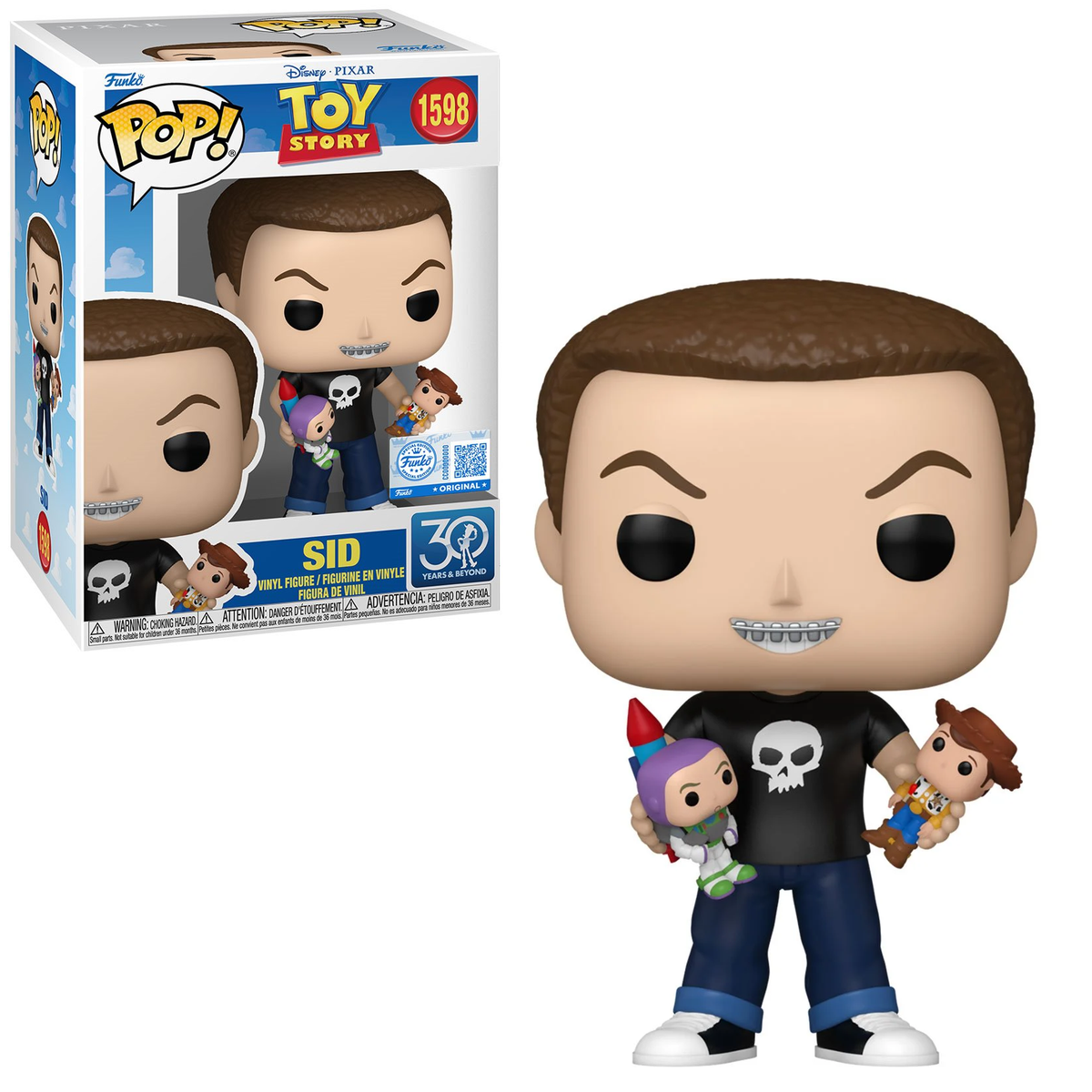 Funko POP! Disney Pixar Toy Story Sid Specialty Series Exclusive ...