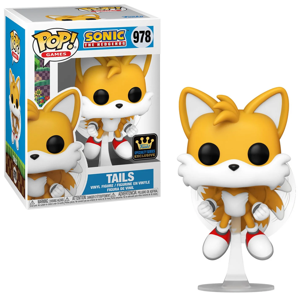 Funko POP! Games Sonic The Hedgehog Tails Special Series Exclusive Reg ...