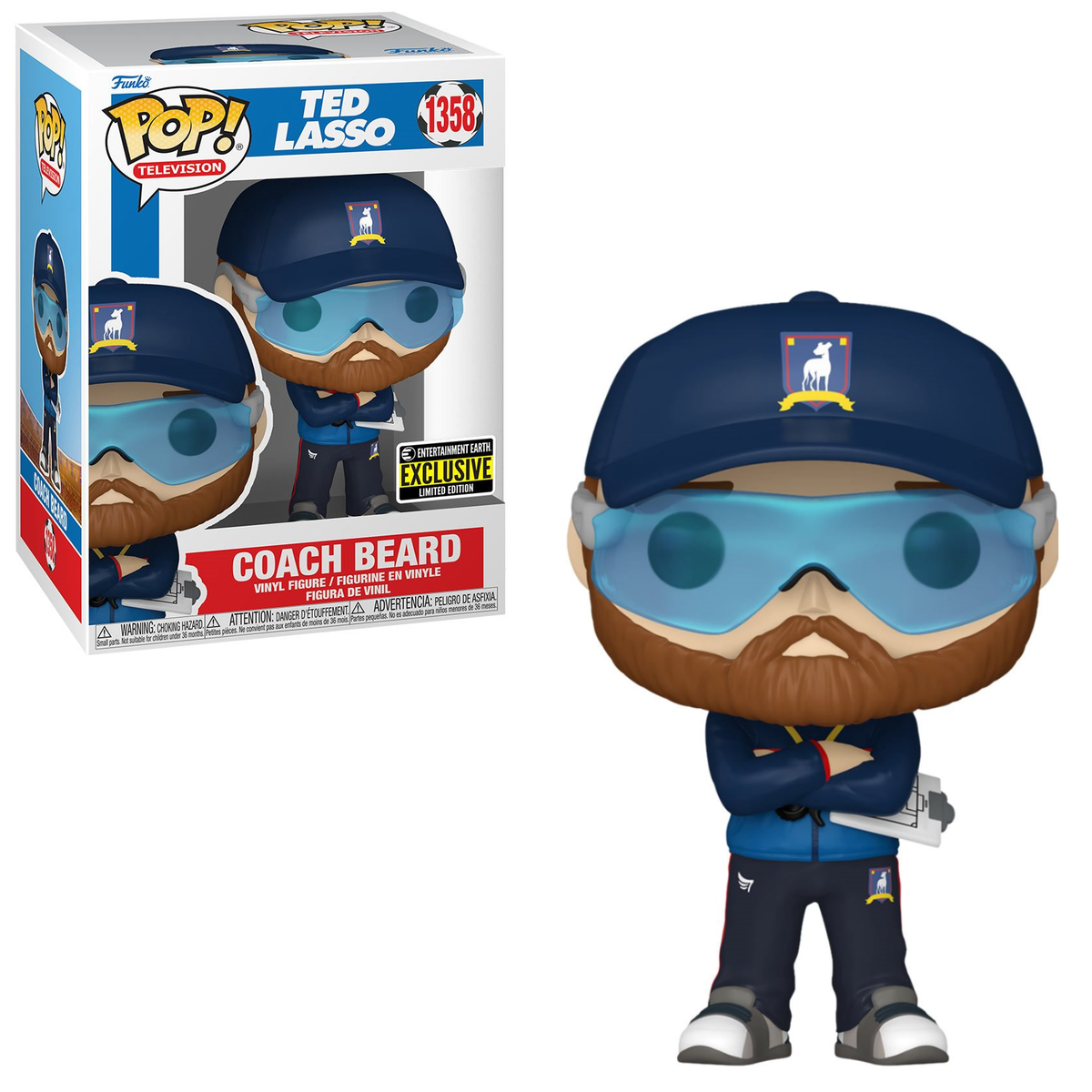 Funko POP! Television Ted Lasso Coach Beard EE Exclusive – BigToes ...
