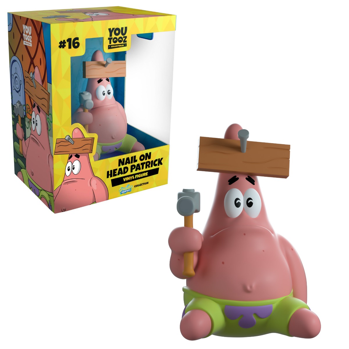 Youtooz Television Spongebob Squarepants Nail on Head Patrick – BigToes ...