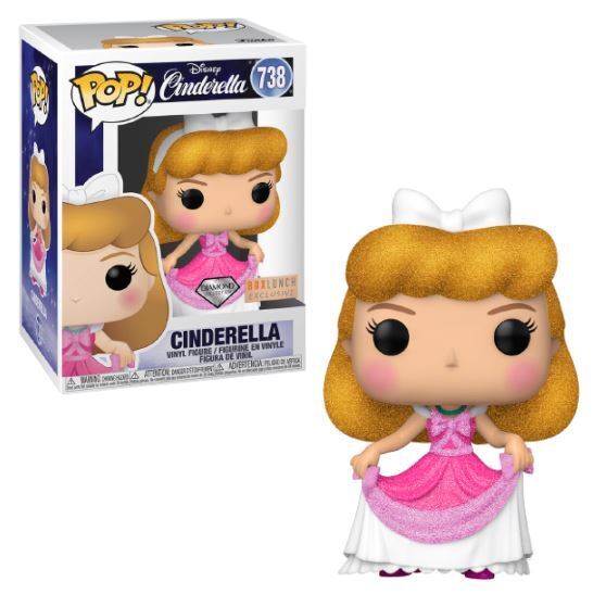 Funko POP! Disney Cinderella Diamond Collection BoxLunch Exclusive ...