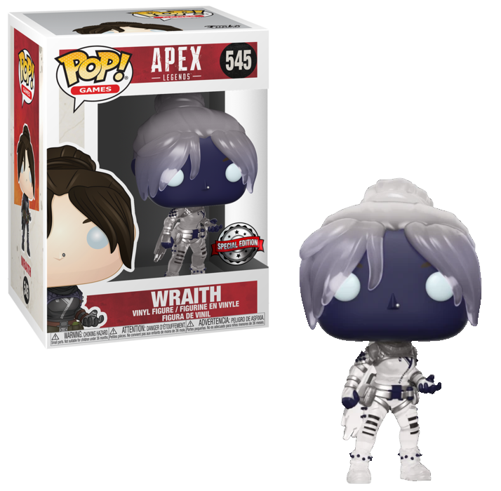Funko POP! Games Apex Legends Wraith Translucent Exclusive – BigToes ...