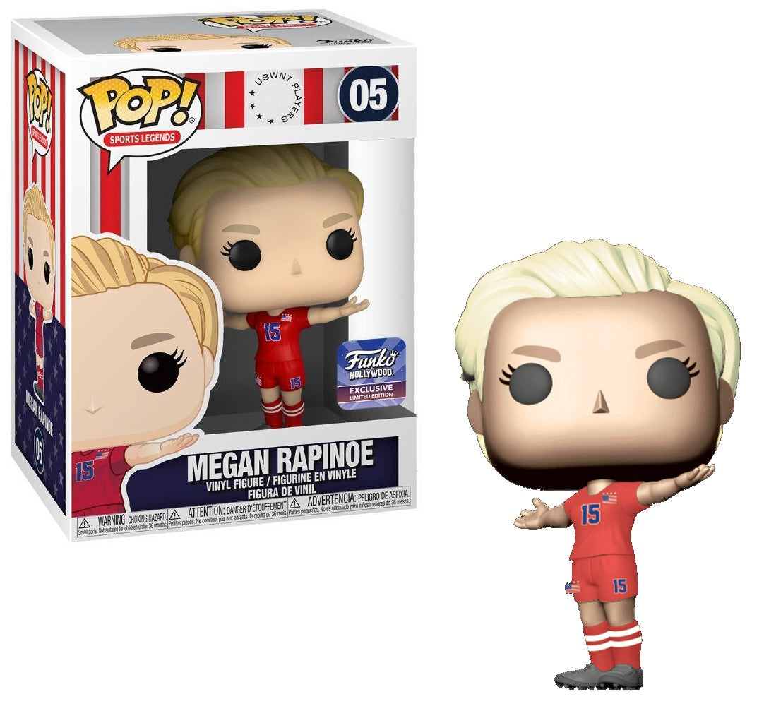 Funko POP! Sports Legends USWNT Megan Rapinoe Funko Hollywood Exclusiv ...