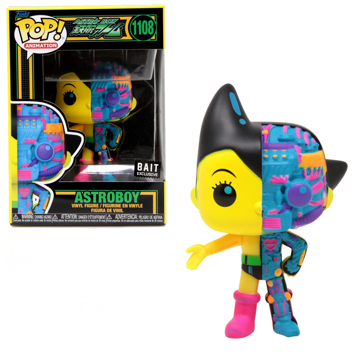 Funko POP! Animation Astroboy Black Light Bait Exclusive – BigToes ...