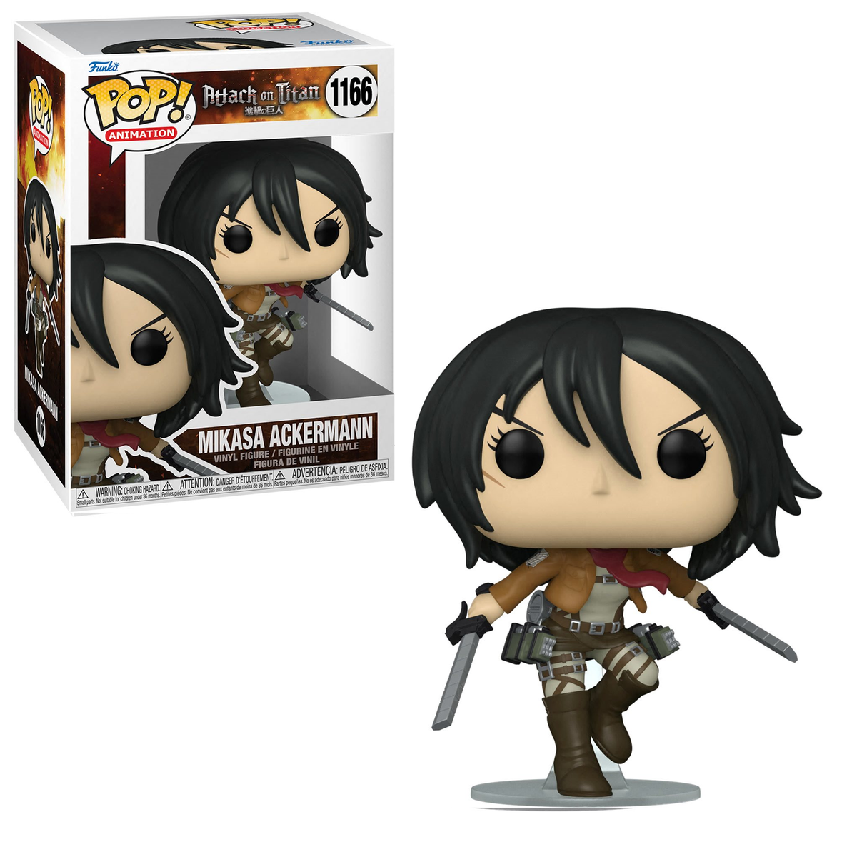 Funko POP! Animation Attack on Titan Mikasa Ackermann – BigToes ...