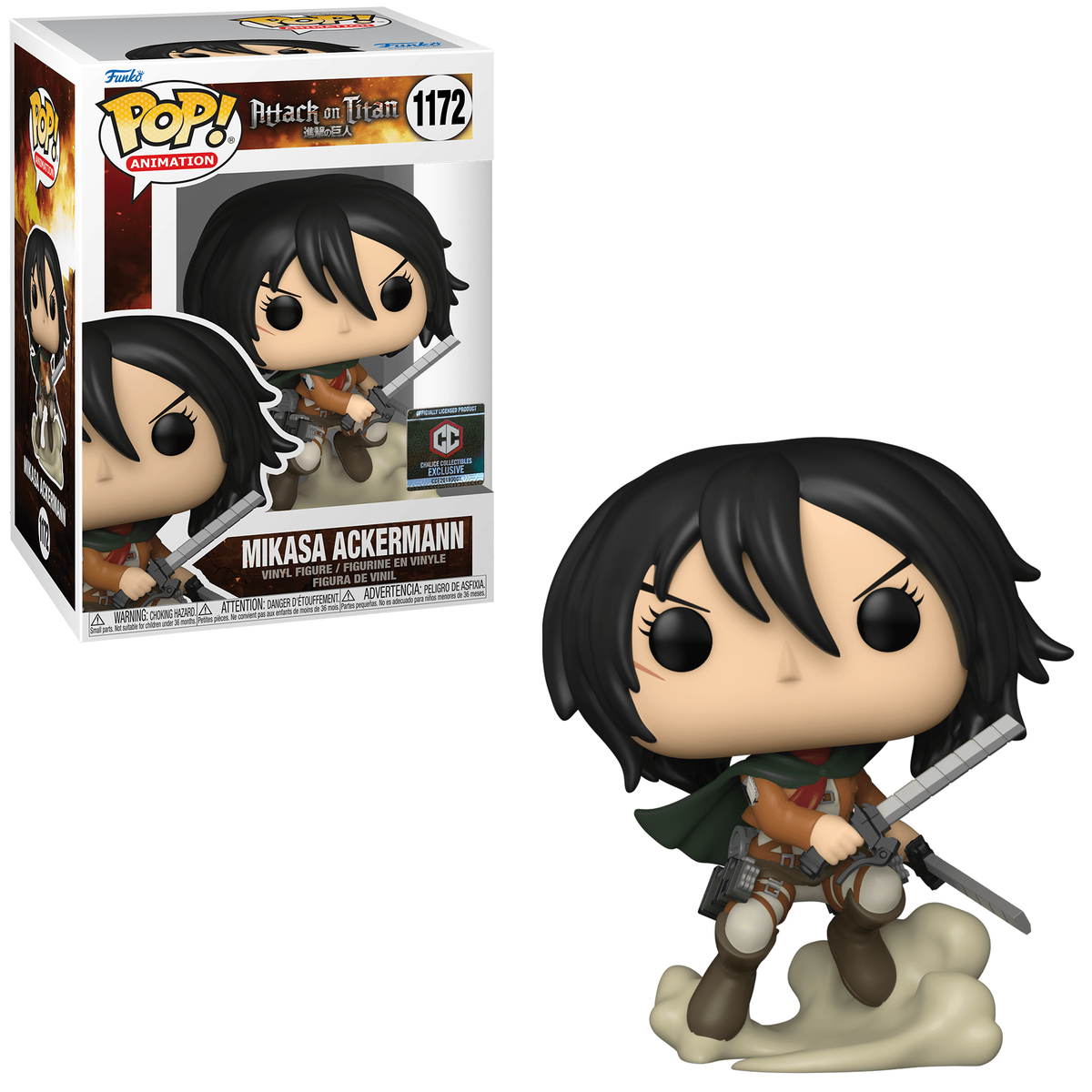 Funko POP! Animation Attack on Titan Mikasa Ackerman Chalice Exclusive ...