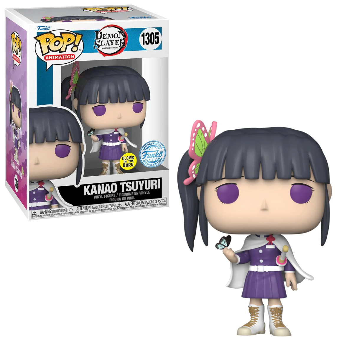 Funko POP! Animation Demon Slayer Kanao Tsuyuri Glow Exclusive ...