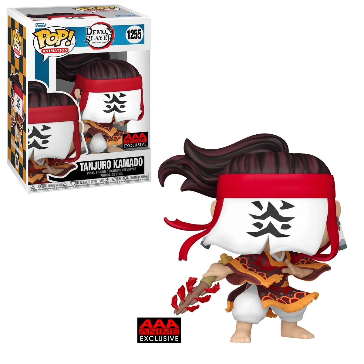 Funko POP! Animation Demon Slayer Tanjuro Kamado AAA Anime Exclusive ...