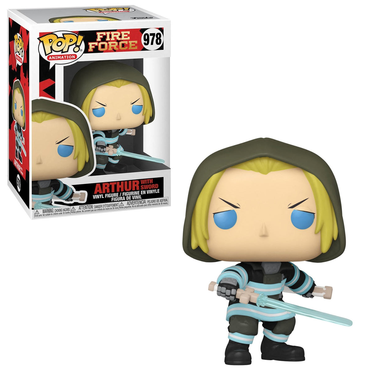 Funko POP! Animation Fire Force Arthur with Sword – BigToes Collectibles
