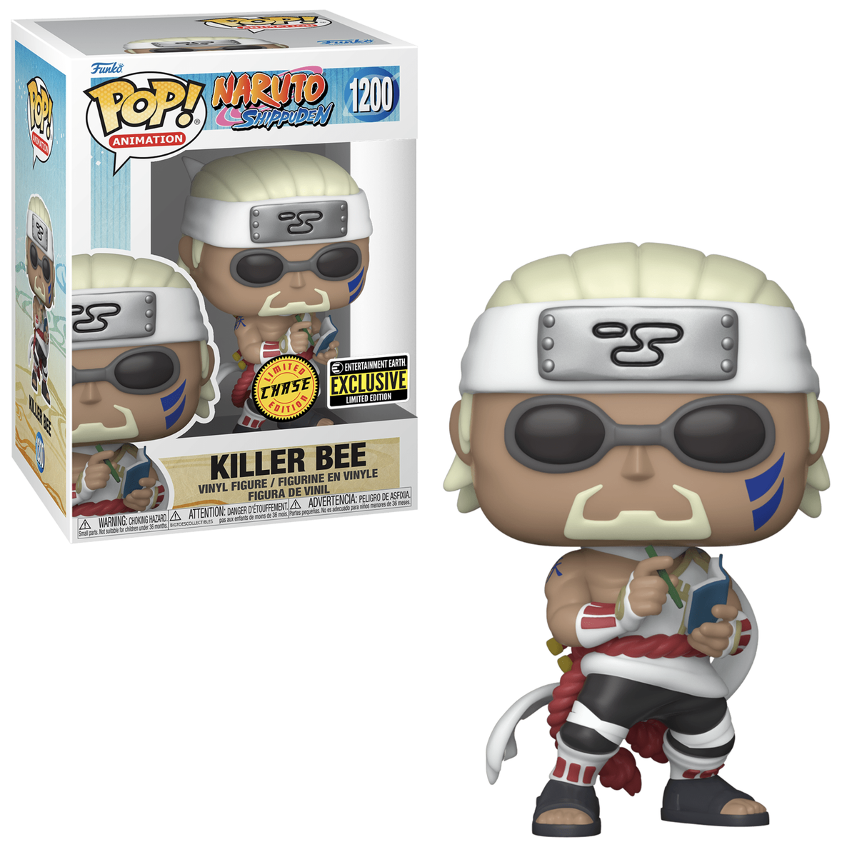 Funko POP! Animation Naruto Shippuden Killer Bee Entertainment Earth E ...