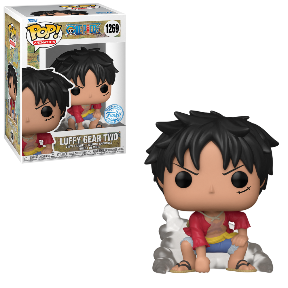 Funko POP! Animation One Piece Luffy Gear Two Exclusive Regular ...