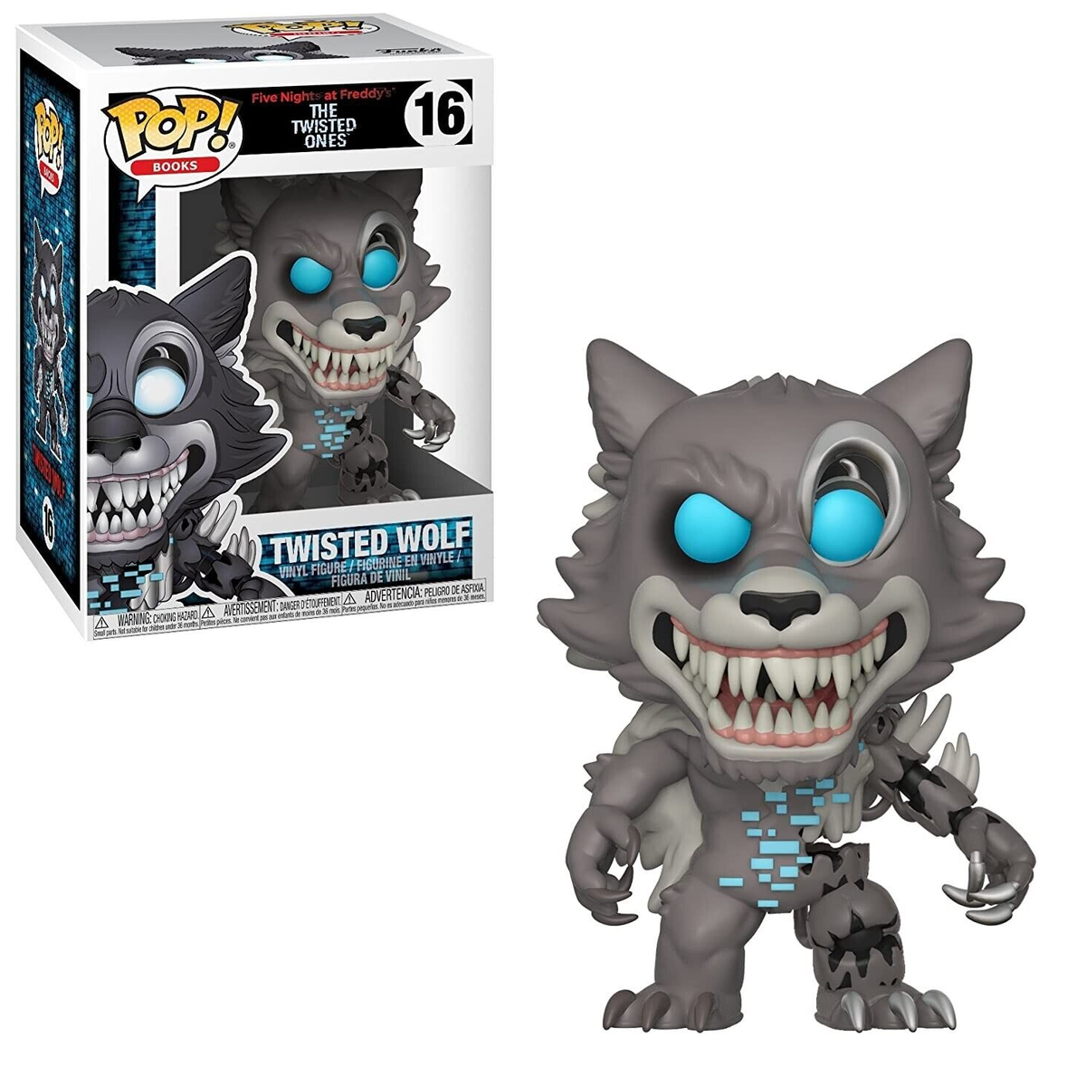 Funko POP! Books Five Nights at Freddys FNAF Twisted Ones Twisted Wolf ...