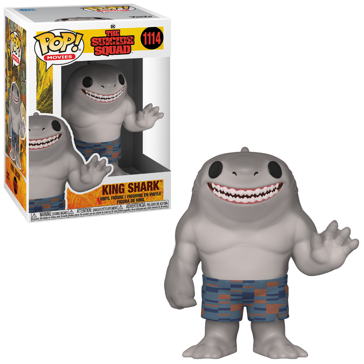 Funko POP! DC Heroes The Suicide Squad King Shark – BigToes Collectibles