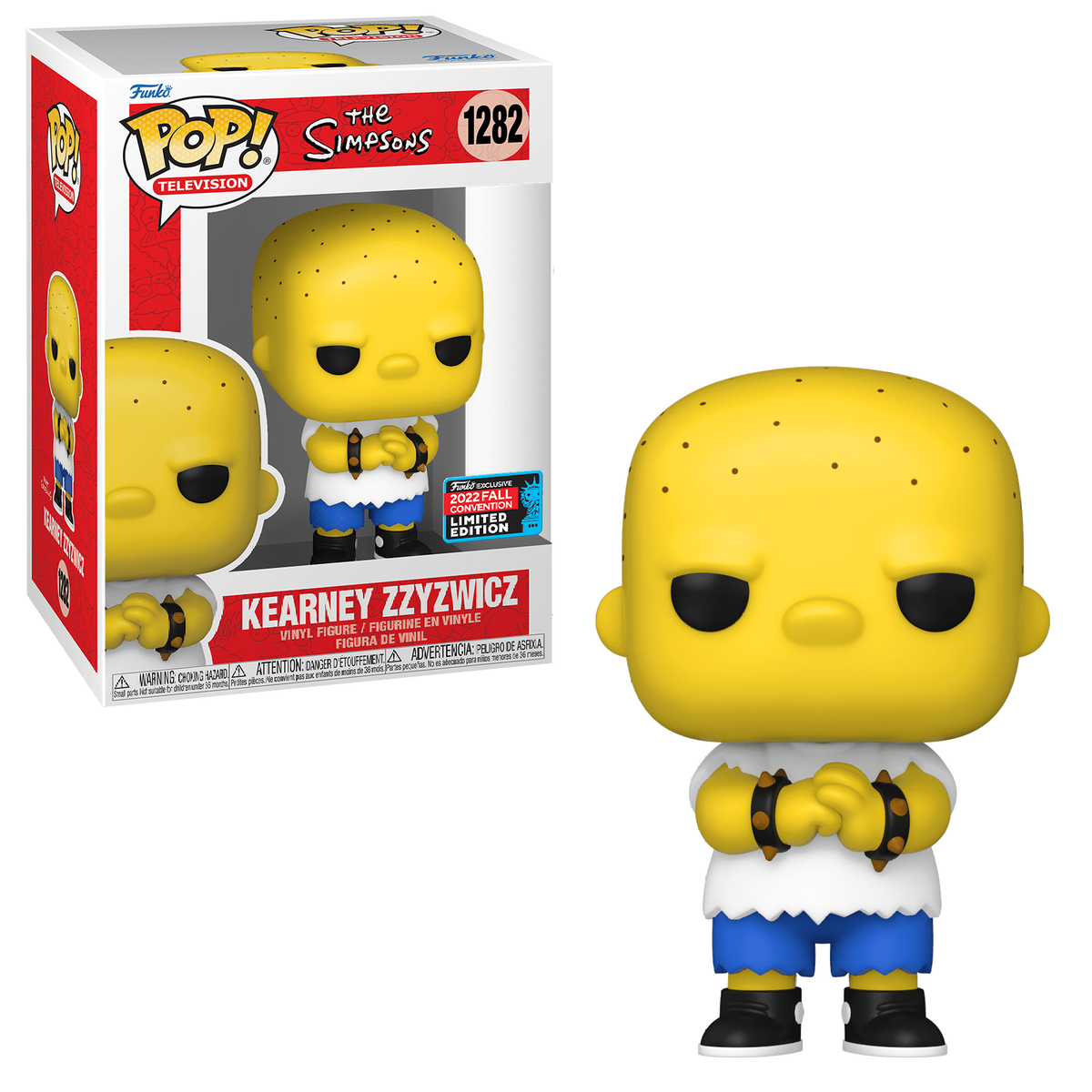 Funko POP! Television The Simpsons Kearney Zzyzwicz 2022 Fall Conventi ...