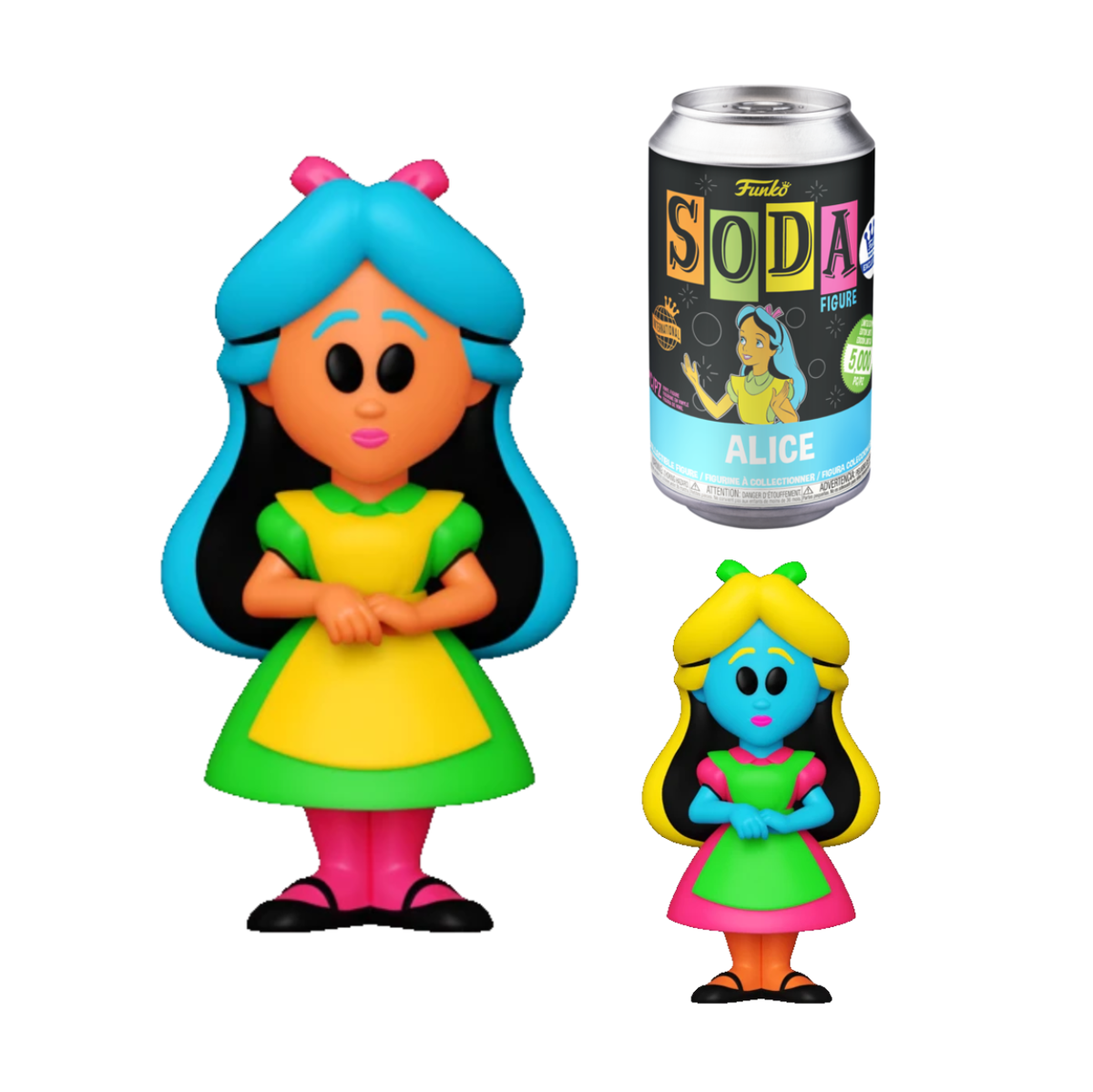 Funko Vinyl Soda Disney Alice in Wonderland Alice Black Light – BigToes ...