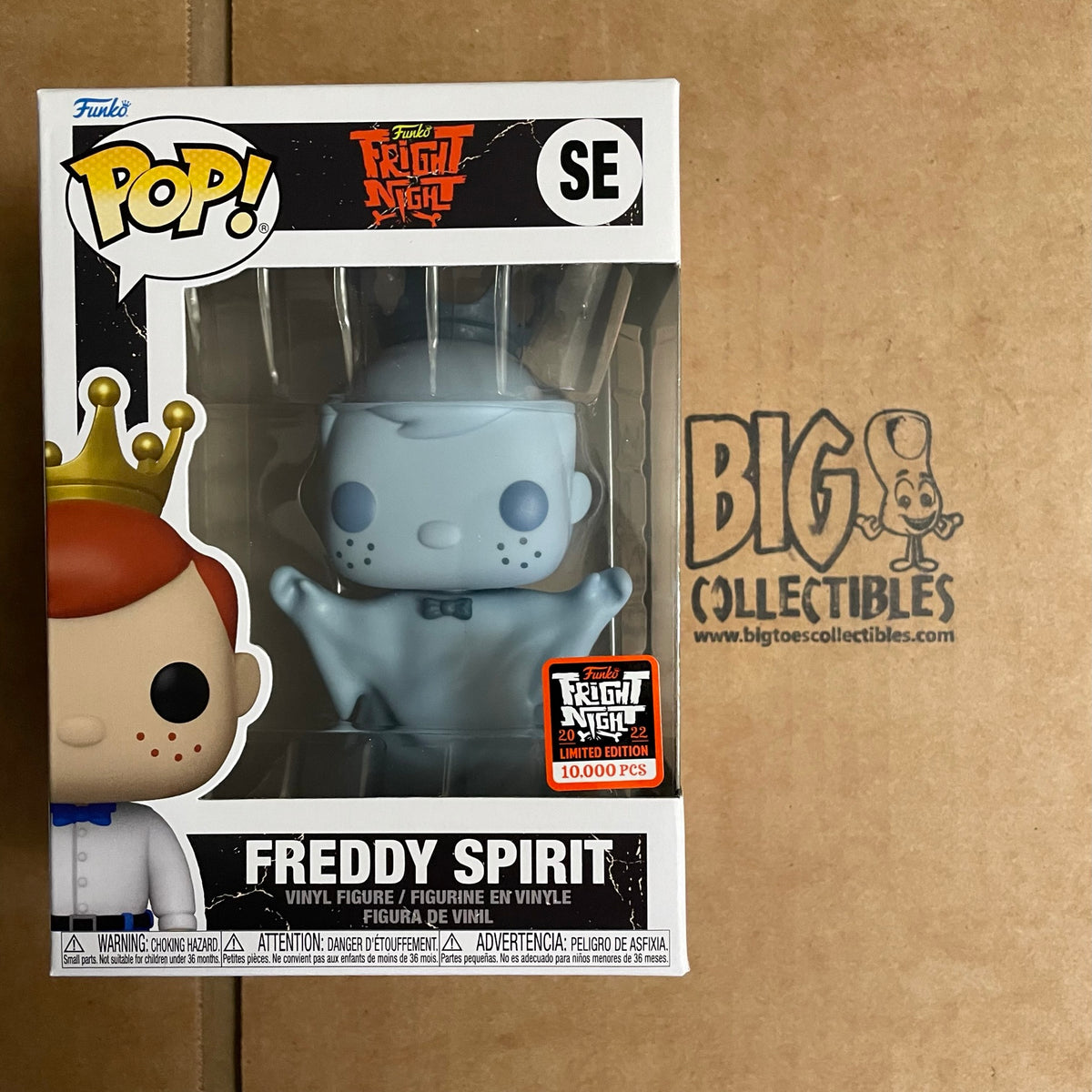 Funko POP! Fright Night 2022 Box of Fright Freddy Funko Spirit LE10000 ...